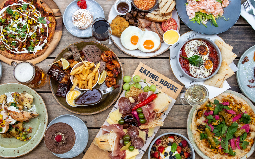 Dine In Menu - Eating House Restaurant, Cafe, Bar, Functions, Pizza ...
